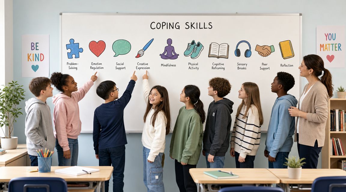 10 Essential Types of Coping Skills for Kids (K-8)